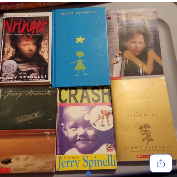 jerry spinelli | Other | Book Spinelli Lot Crash Wringer Stargirl Loser ...